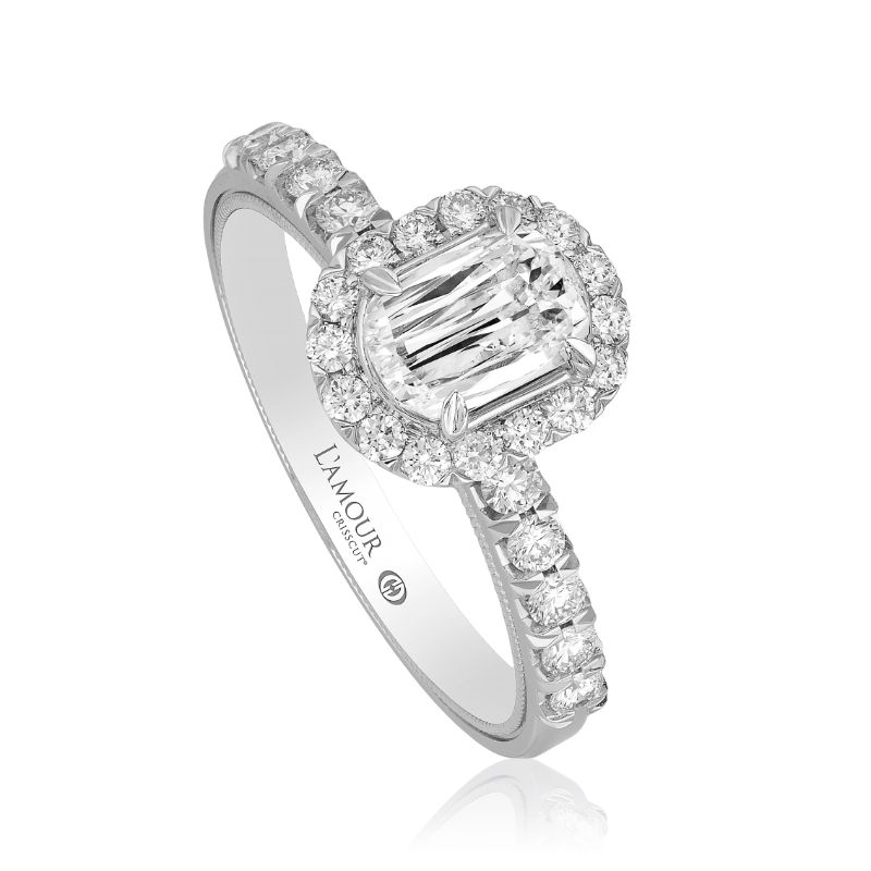 L'Amour Collection by CHRISTOPHER DESIGNS Diamond Engagement Ring ...